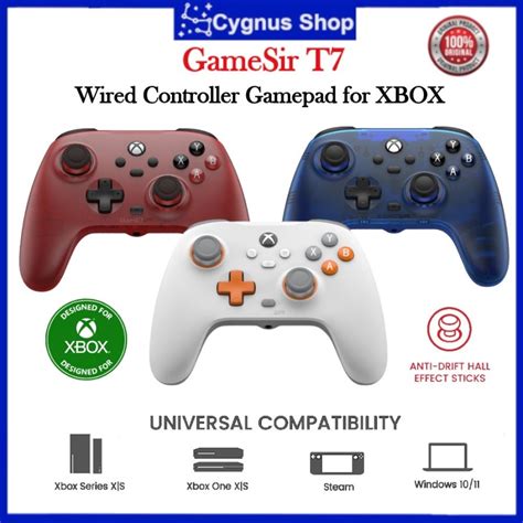 Jual Gamesir T7 Wired Gamepad Controller Hall Effect Joystick For Xbox Series X S One
