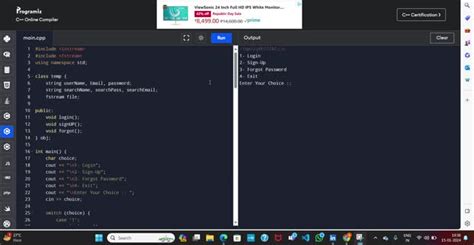 Ajith Kumar S On Linkedin Registration Form Using C Program