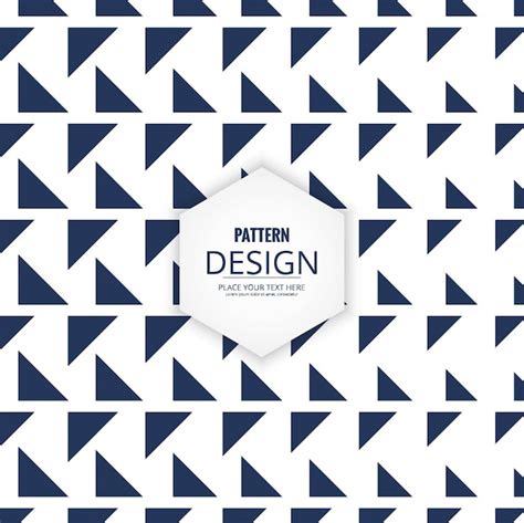 Free Vector Modern Abstract Triangle Pattern Background