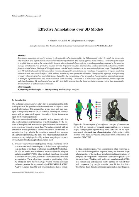 Pdf Effective Annotations Over 3d Models