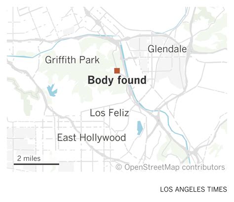 Body Found In East End Of Griffith Park Los Angeles Times