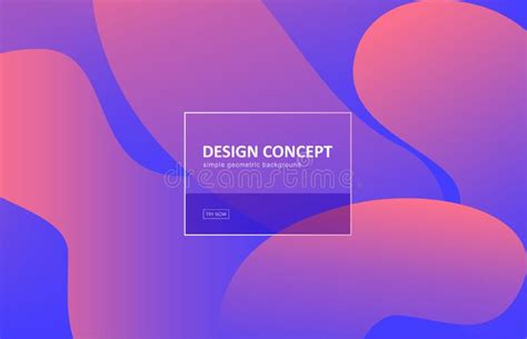 Abstract Background Gradient Geometric Shape Vector Design Graphic Pattern In Minimal Style