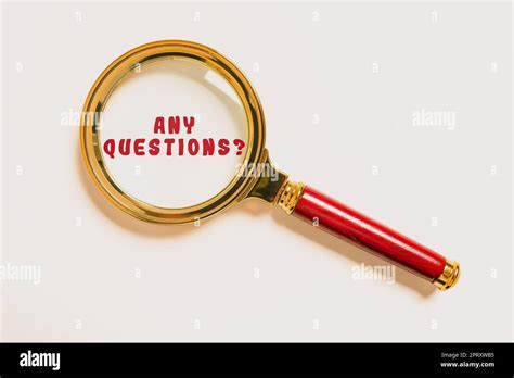 Handwriting Text Any Questions Question Business Showcase Asking For Inquiry Interrogation