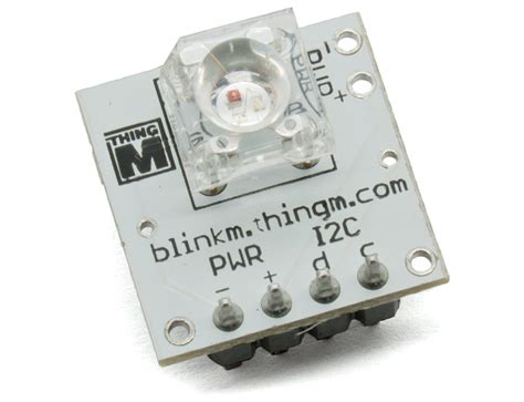 Köp BlinkM I2C kontrollerad RGB LED till rätt pris electrokit