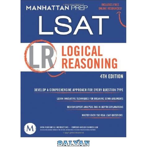 خرید و قیمت دانلود کتاب Logical Reasoning Lsat Strategy Guide ترب