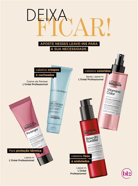 5 Motivos Para Apostar No Leave In Beleza Na Web Leave In Tipo De Cabelo Finalizadores