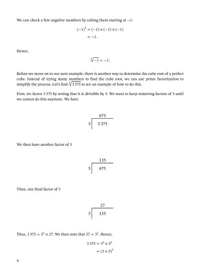 Lesson Cube Roots Of Perfect Cubes Nagwa