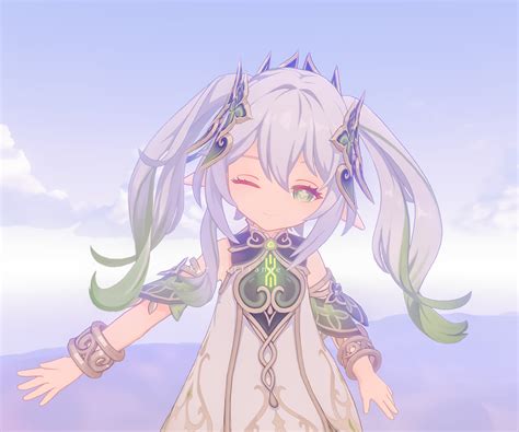 Symmetrical Sapling Botanical Princess Rgenshinimpact