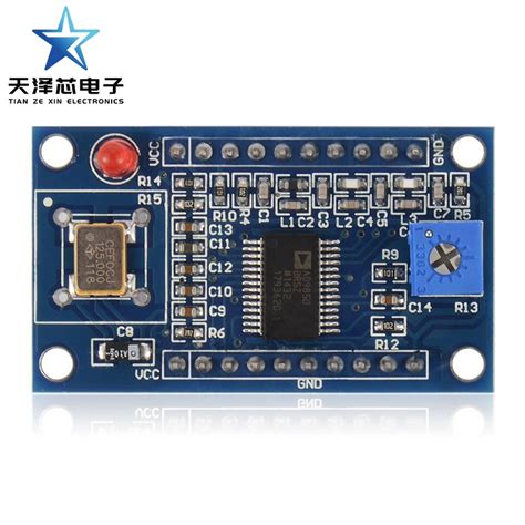 Dds Ad9850 Signal Generator Module 0 40mhz Sine Wave And 2 Square Wave Output Ic Test Equipment