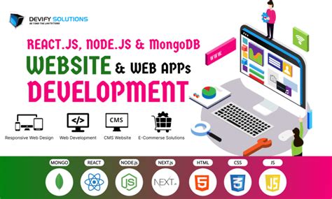 React Js Node Js And Mongo Db Expert Web Design And Development By Devifysolutions Fiverr
