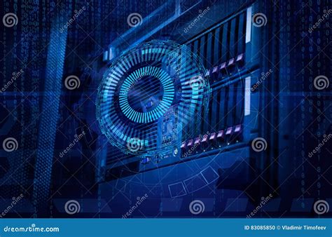 concept of disk storage data center information technology and
