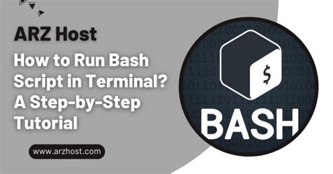 how to run a bash script in terminal master the terminal