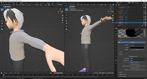 Struggling To Put On Some Cartoon Outlines On Blender They Dont Seem To Work On All Meshes R