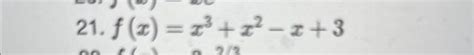 Solved Question 21 For The Given Function Find Any