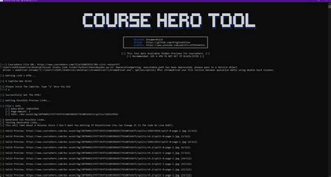 GitHub OriginalAlien CourseHero Tool This Tool Gets Hidden Preview From CourseHero
