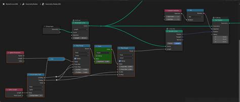 Geometry Nodes Resample Curve Non Linear Modeling Blender Artists Community