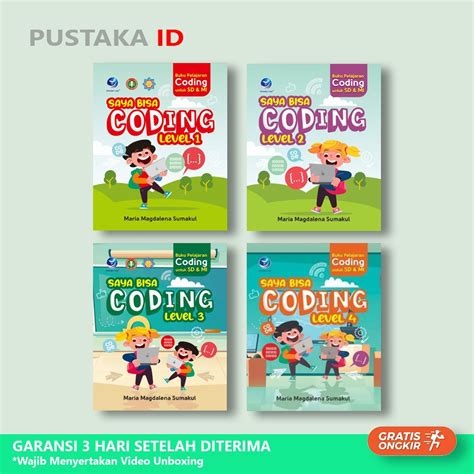 Jual Buku Pelajaran Coding Untuk Sd Dan Mi Saya Bisa Coding Original