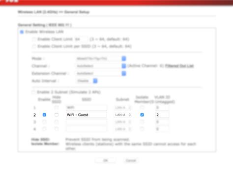 DrayTek How To Create Guest WLAN Wireless SSID With VLAN Tagging Gadget How To