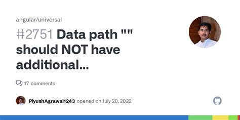 Data Path Should Not Have Additional Propertiesclientproject