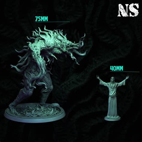 👹 Cult Of Cthulhu Starspawn・ 3d File For 3d Printing・cults