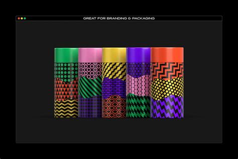Bold Geometric Seamless Patterns Collection Graphics Youworkforthem