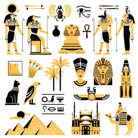 What Are The Symbols Usually Used In Egyptian Painting At Laurie