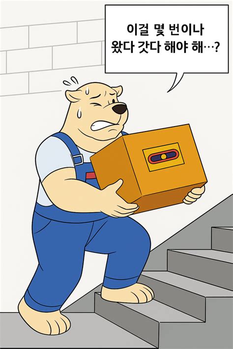 계단용 상하차 벨트 컨베이어 설치 사례 1층에서 2층 이송 대화콘베어가 해결합니다 네이버 블로그