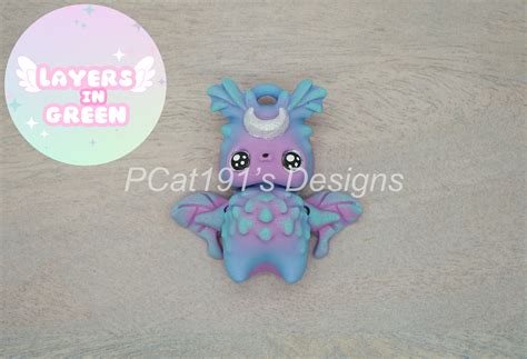 3d Printed Moth Pixie Keychain Etsy