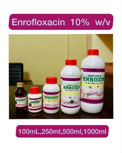 Enrofloxacin Oral Solution Packaging Type Bottle At Best Price In Hyderabad