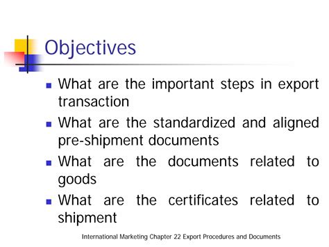 Export Procedures And Documents Pdf