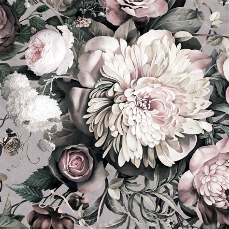 Gray Flower Wallpapers Top Free Gray Flower Backgrounds Wallpaperaccess