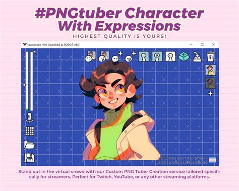 Png Tuber Png Tuber Character Male For Streamers Personalized Avatar