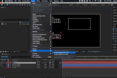 How To Build Trim Paths After Effects Animation | Adobe After Effects Tutorial | News | Red ...