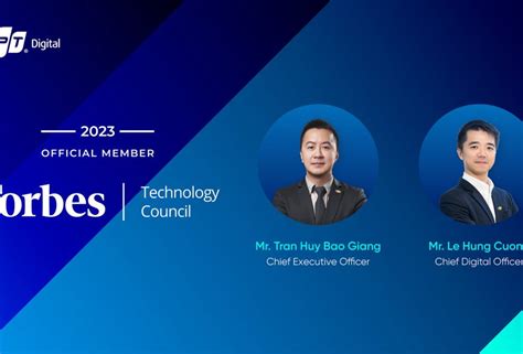 Đại diện FPT Digital là thành viên của Forbes Technology Council FPT Digital