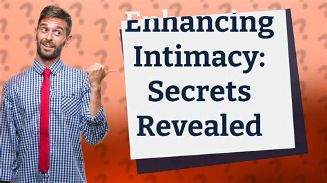 How Can Couples Enhance Intimacy And Improve Their Sex Life YouTube