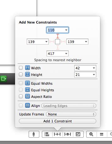Ios IOS AutoLayout Top Space To Top Layout Guide Without Control Drag In Interface