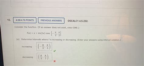 Solved 15 4 08 4 76 Points Previous Answers Oscalc1