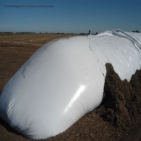 White Black Silo Cover Silage Sheet China White Black Silo Cover And Silo Sheeting