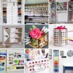 DIY Craft Storage Hacks Organizing And Decluttering Tips