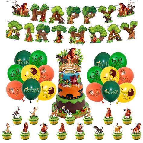 Birthday Party Decorations Lion King Birthday Balloons Lion King