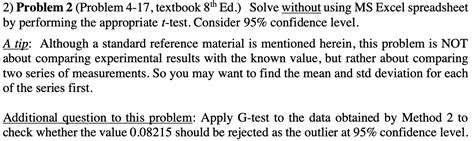 2 Problem 2 Problem 4 17 Textbook 8th Ed Solve Chegg Com
