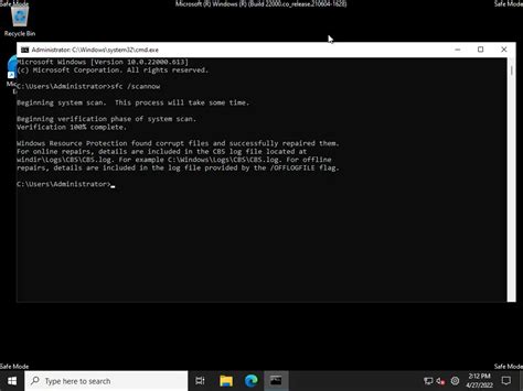 How To Run SFC SCANNOW To Repair Windows System Files