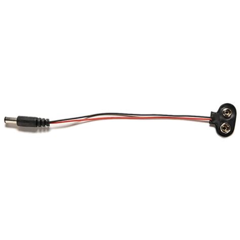 18cm 9v Dc Batterij Kabel Plug Clip Vat Jack Conne Vicedeal