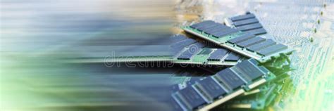 Several Pieces Of Strips Of Memory Modules Ddr And Sdram Storage