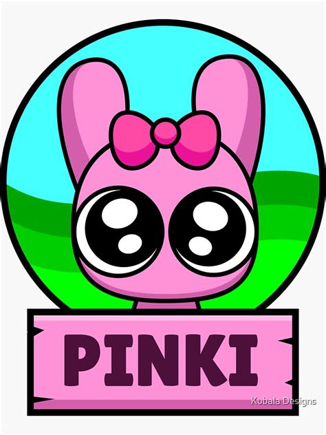 Sprunkies Pinki Cute Character Sticker For Sale By Darcekar Redbubble