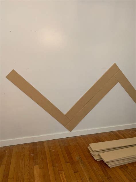 Diy Herringbone Accent Wall Tutorial — Herringbone Accent Wall