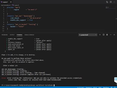 Terraform Issue Issue QT DevOps DevOpsIssues GitHub