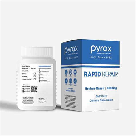 Pyrax Dental Self Cure Denture Base Material