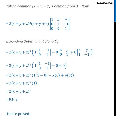 Ex Using Properties Of Determinant Show I A B C