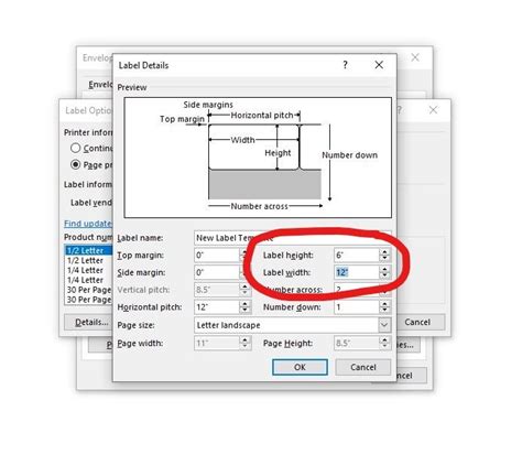 How To Create Your Own Label Template In Microsoft Word
